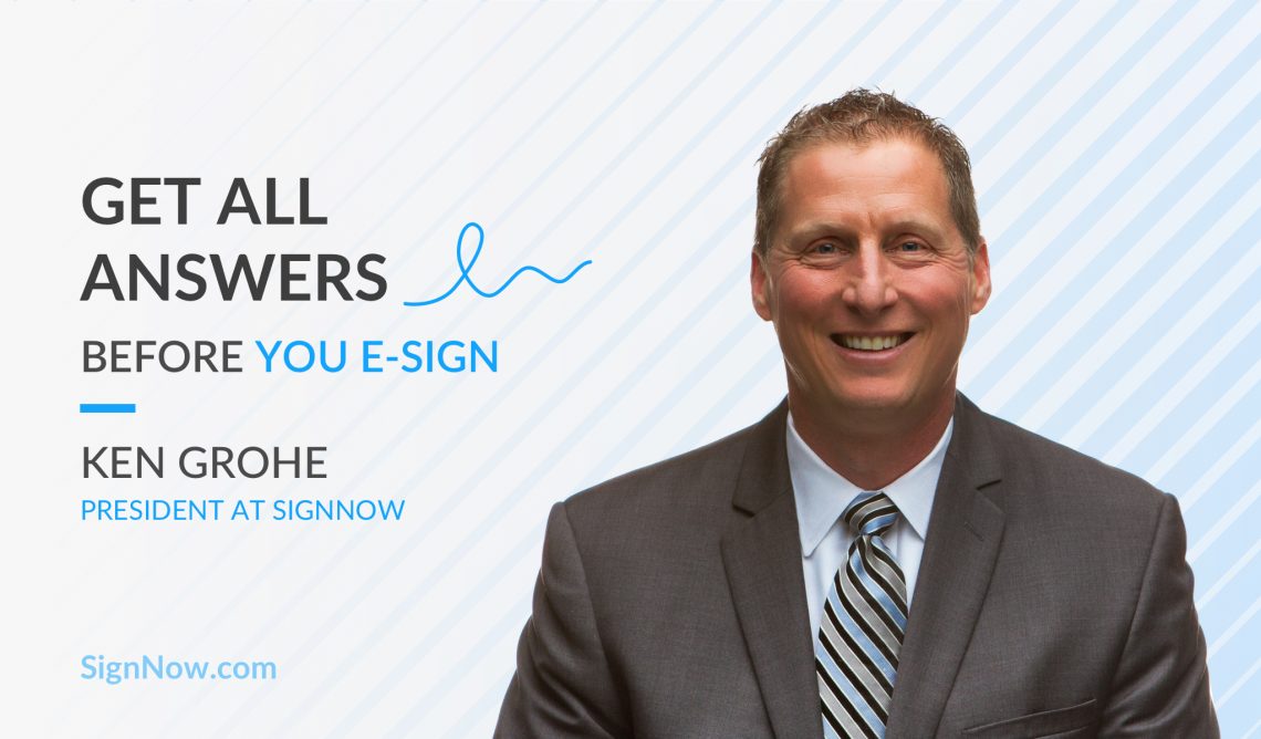 Four questions to ask before you e-sign for the first time: Ken Grohe’s interview for CIO ...
