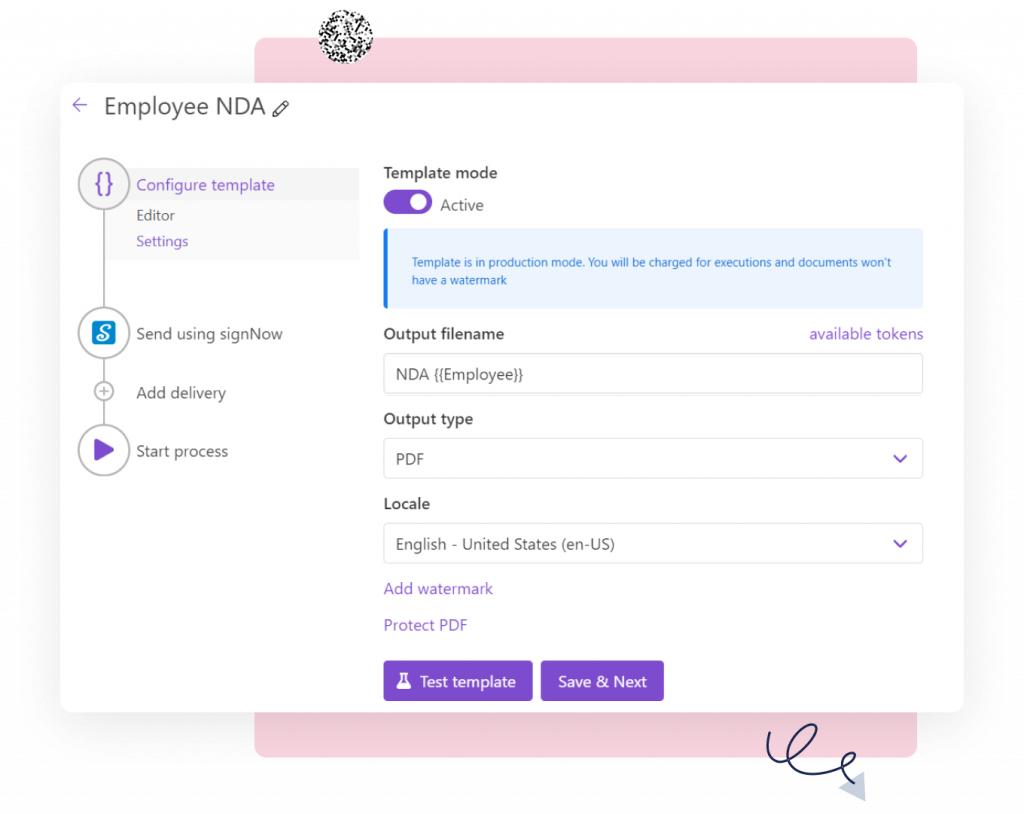 Automatically populate template-based documents and collect eSignatures with signNow for ...