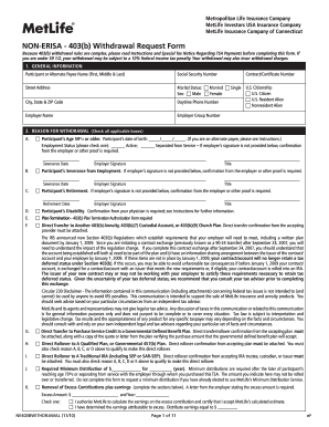 Metlife 403 b plan termination authorization form - Fill Out and Sign ...