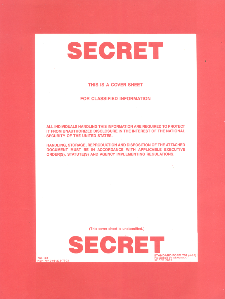 What Coversheet Is Attached To Help Protect A Secret Document Fill What Coversheet Is Attached To Help Protect A Secret Document Fill