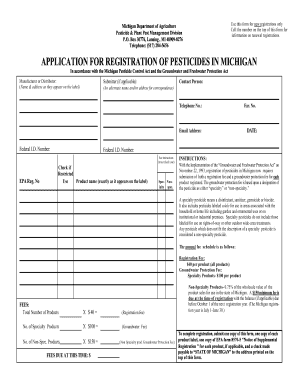 Pesticide Application Record Sheet