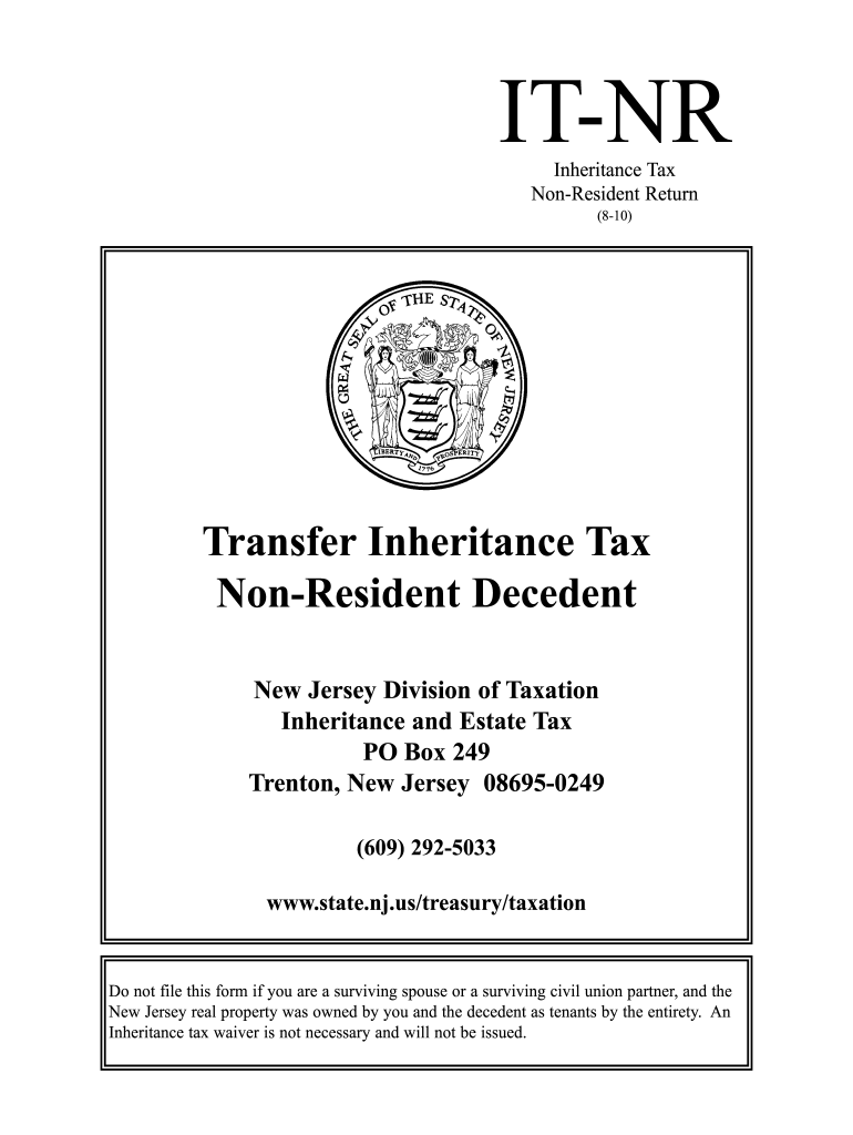 Nj Inheritance Tax Return Form Fill Out And Sign Printable PDF Nj Inheritance Tax Return Form Fill Out And Sign Printable PDF