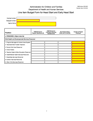 Sample Line Item Budget Template 40 Simple Nonprofit Budget Templates
