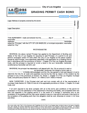 Bond Agreement Template