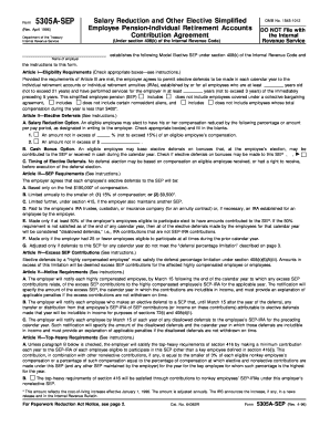 Sep 5305 - Fill Out and Sign Printable PDF Template | SignNow