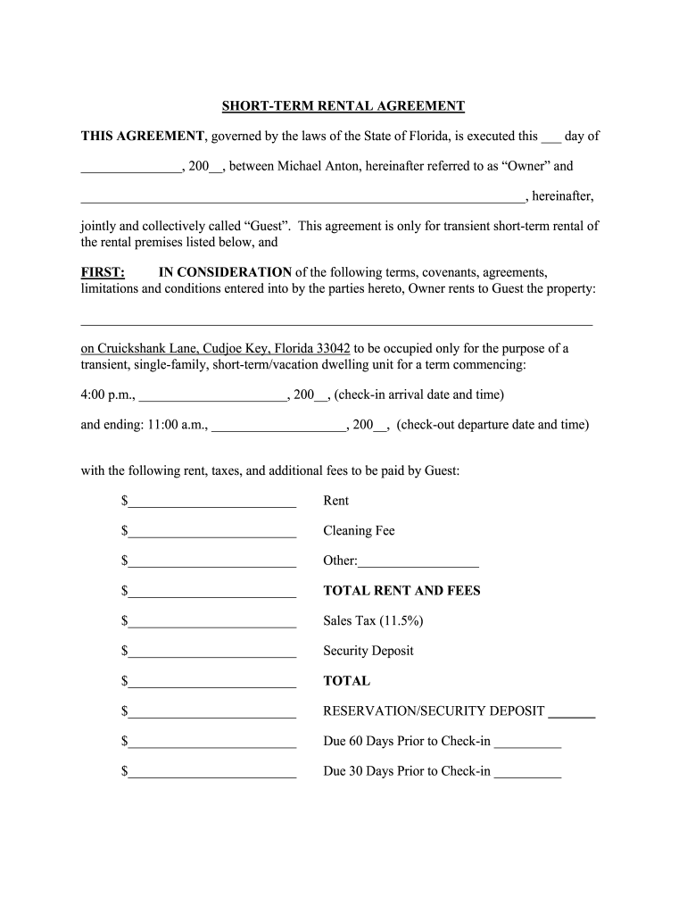 Short Term Lease Agreement Florida With Instructions AirSlate SignNow Short Term Lease Agreement Florida With Instructions AirSlate SignNow