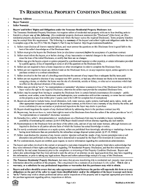 Tennessee disclosure form - Fill Out and Sign Printable PDF Template ...