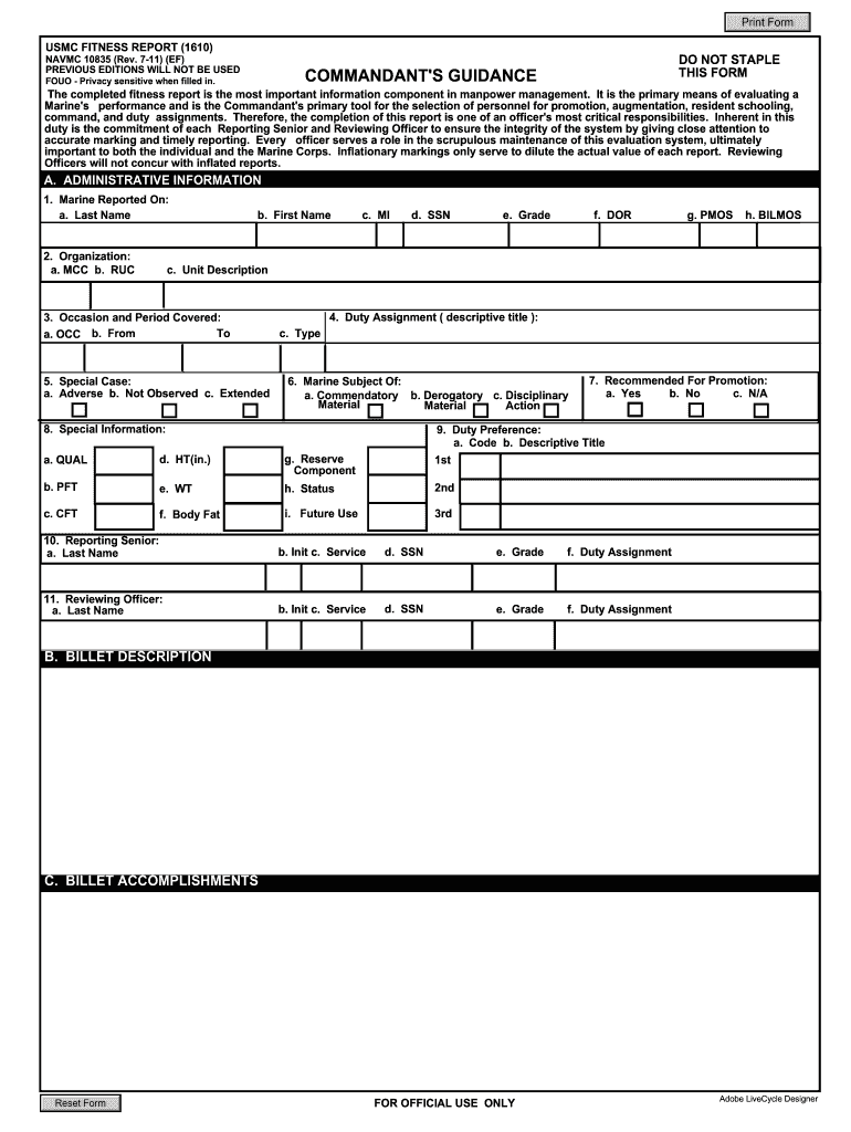 Page 11 Usmc 2011 2024 Form Fill Out And Sign Printable PDF Template Page 11 Usmc 2011 2024 Form Fill Out And Sign Printable PDF Template
