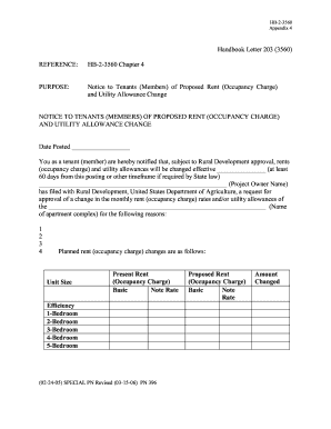 Handbook Letter 203 (3560) REFERENCE: HB-2-3560 Chapter 4 ... - rurdev ...