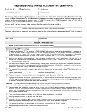 Wisconsin Tax Exempt Form 2023 - Printable Forms Free Online