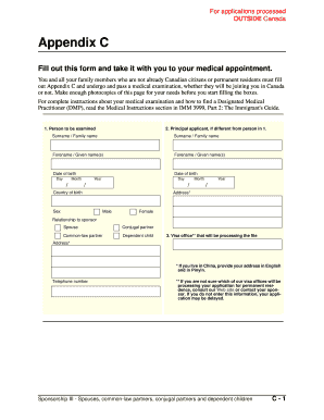 Imm1017e form - Fill Out and Sign Printable PDF Template | SignNow