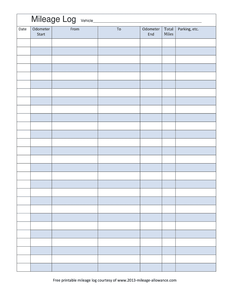 Mileage Log Fill Out And Sign Printable PDF Template SignNow Mileage Log Fill Out And Sign Printable PDF Template SignNow