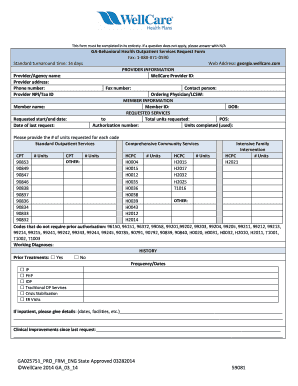 Wellcare Appeal Form 2023 - Printable Forms Free Online