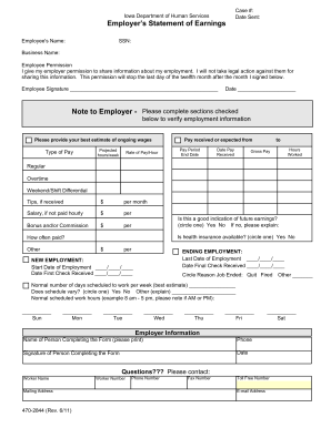 Employers statement form - Fill Out and Sign Printable PDF Template ...