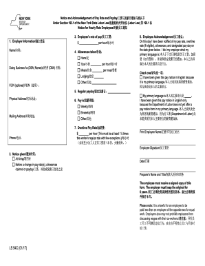 Get And Sign 1 Of The New York State Labor Law/ (Labor Law) 195 Form ...