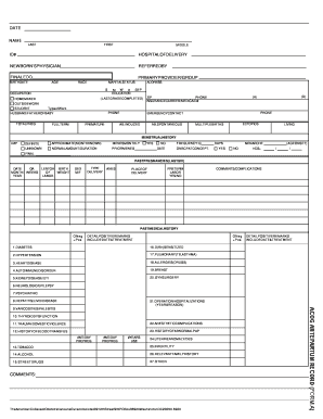 Acog antepartum record - Fill Out and Sign Printable PDF Template | SignNow