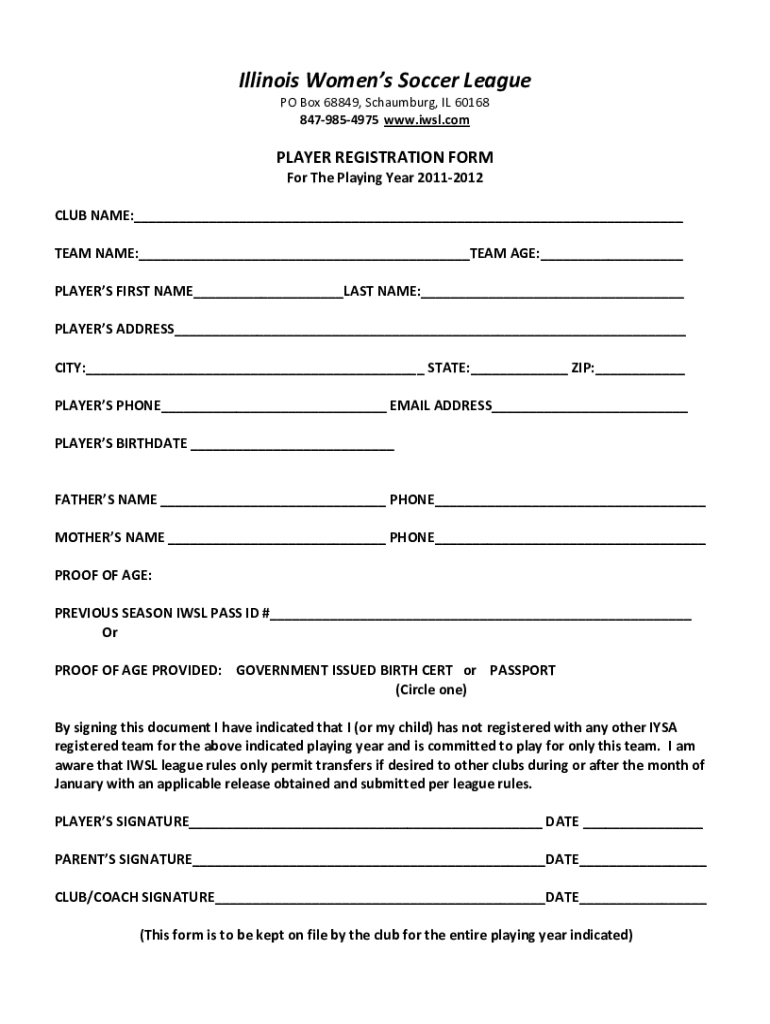 Iwsl Form Fill Out And Sign Printable PDF Template AirSlate SignNow