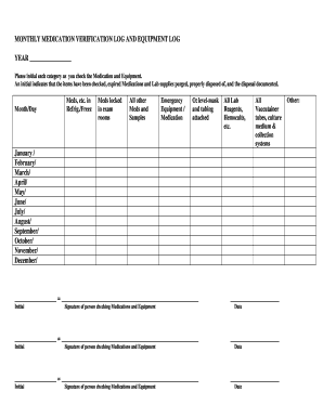 Dpw Medication Log Printable Planning FAQs | Redmond, OR