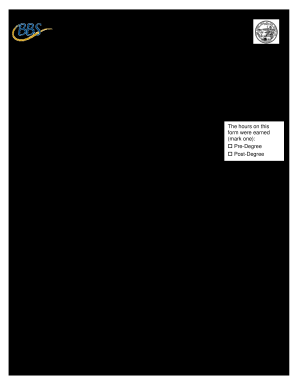 LMFT Experience Verification In-State Option 2 LMFT Experience ...