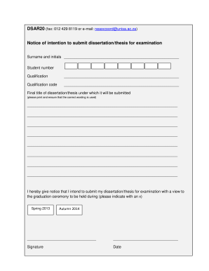 Unisa Application Form Fill Online Printable Fillable