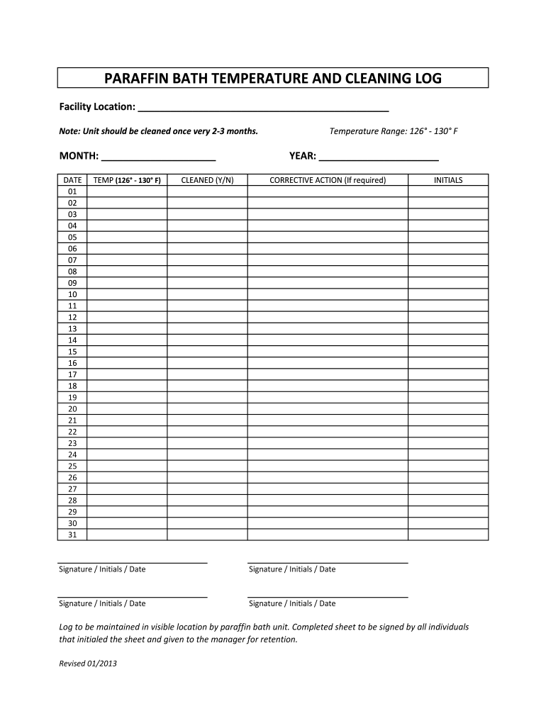 Ice Machine Cleaning Log Sheet 2013 2024 Form Fill Out And Sign Ice Machine Cleaning Log Sheet 2013 2024 Form Fill Out And Sign