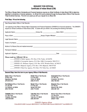 Navajo Tribe Enrollment