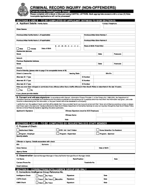Criminal Record Template Fill Out And Sign Printable PDF Template Criminal Record Template Fill Out And Sign Printable PDF Template