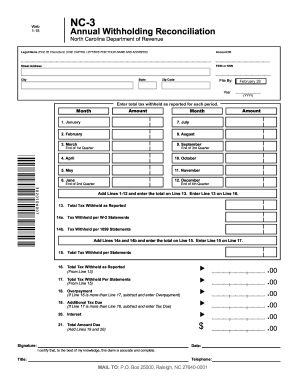Form nc3 - Fill Out and Sign Printable PDF Template | SignNow