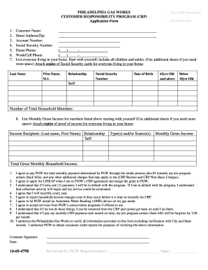 Crp Application Form 2023 - Printable Forms Free Online