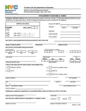 Fingerprint referral form - Fill Out and Sign Printable PDF Template ...