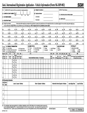 How to fill out irp application - Fill Out and Sign Printable PDF ...