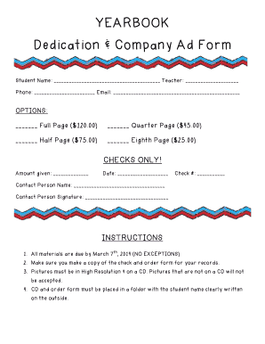 Yearbook Order Form Page Examples Top 8 Creative Yearbook Ideas For