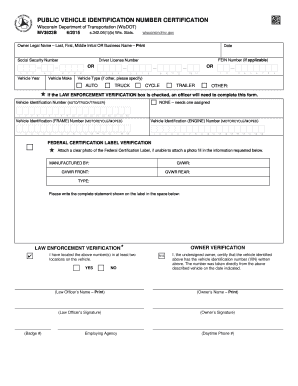 MV3623 - Wisconsin Department of Transportation form - Fill Out and ...