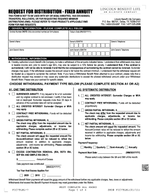 Lincoln request distribution form - Fill Out and Sign Printable PDF ...