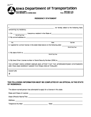 Iowa dot forms - Fill Out and Sign Printable PDF Template | SignNow
