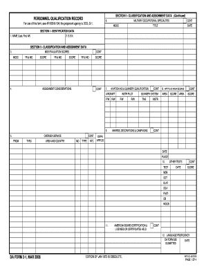 Da Form 2a Example