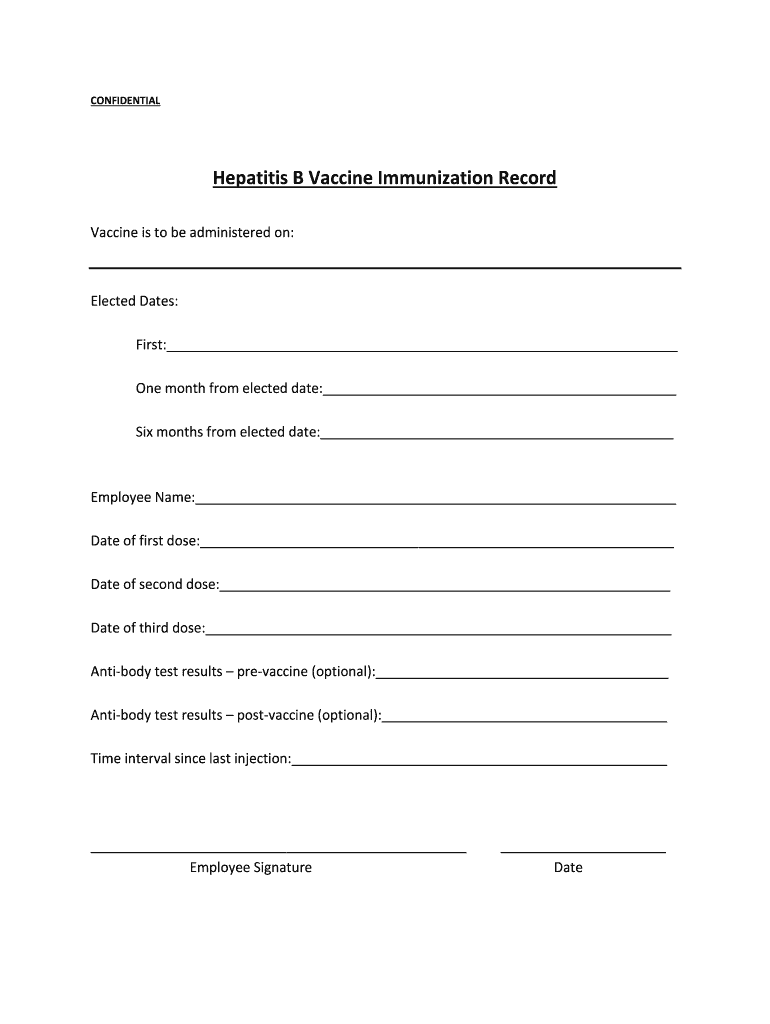 Immunization Certificate Format Fill Out And Sign Printable PDF