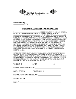 Bond Agreement Template