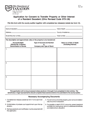 Consent to transfer form - Fill Out and Sign Printable PDF Template ...