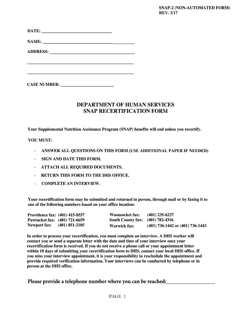 Ri Snap Recertification Online Form Fill Out And Sign Printable PDF Ri Snap Recertification Online Form Fill Out And Sign Printable PDF