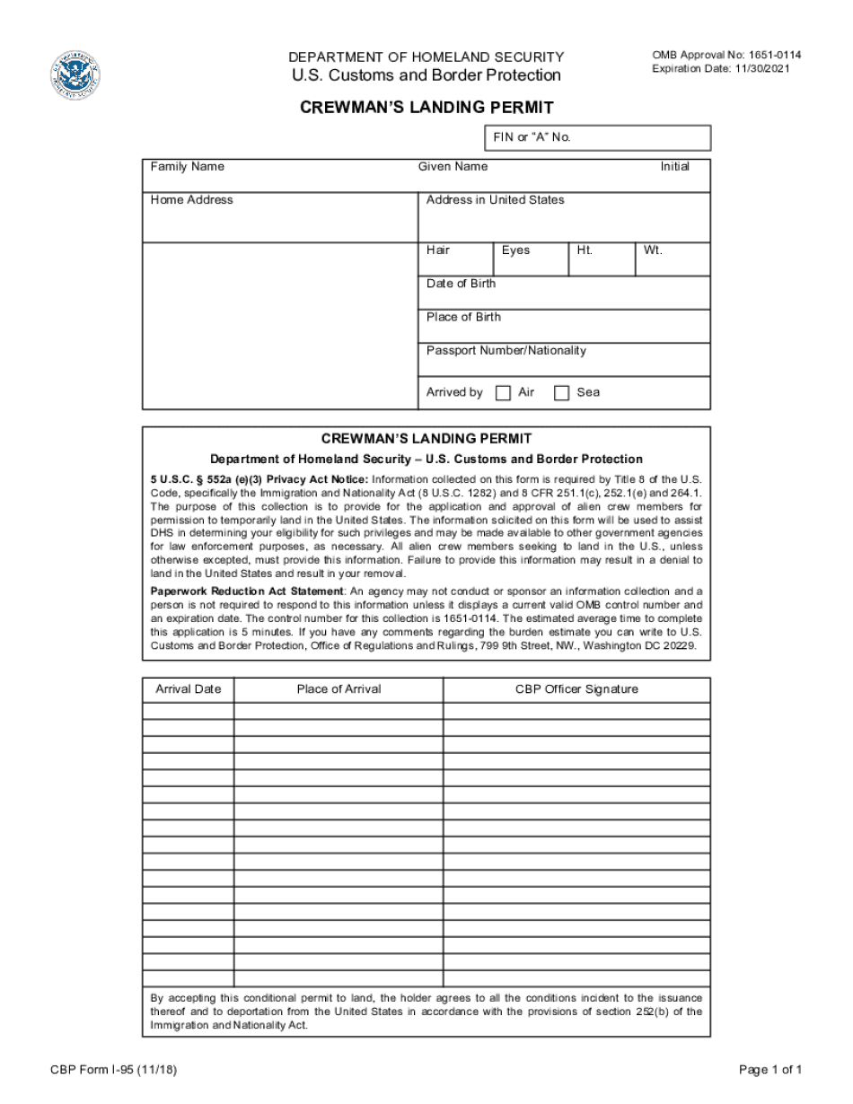 I 95 Form Complete With Ease AirSlate SignNow I 95 Form Complete With Ease AirSlate SignNow