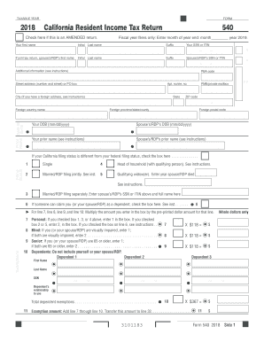 Get And Sign Form California Tax 2018-2019 - Fill Out and Sign ...
