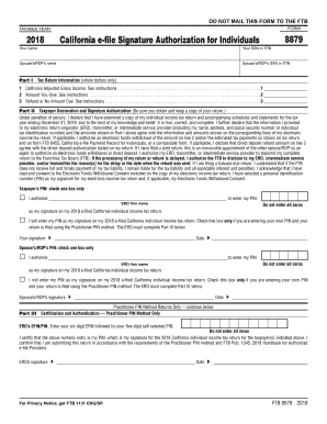 Get And Sign California Tax Form 8879 2018-2019 - Fill Out and Sign ...