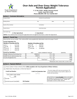 Renew My over Axle over Gross Weight Tolerance Permit - Fill Out and Sign Printable PDF Template ...