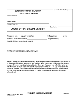 Jury Verdict Form