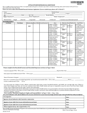 Harris Health Gold Card Application - Fill Out and Sign Printable PDF ...