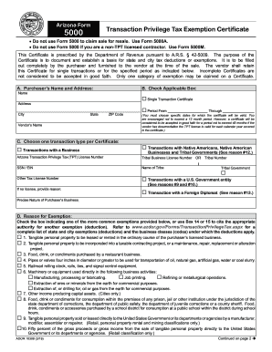 Az5000 Form 2023 - Printable Forms Free Online