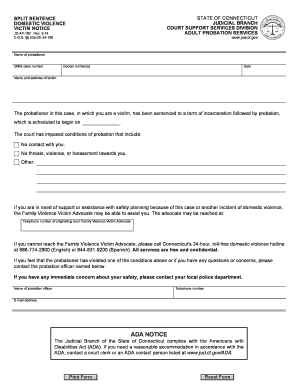 COURT SUPPORT SERVICES DIVISION - Fill Out and Sign Printable PDF ...
