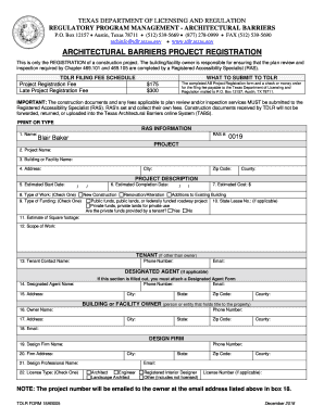 Tdlr Texas Registration Form - Fill Out and Sign Printable PDF Template ...