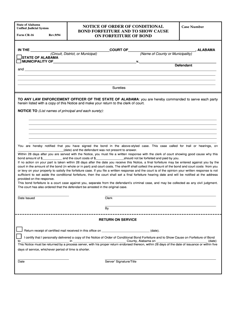 Alabama Bail Bond Laws AboutBail Com Form Fill Out And Sign Printable